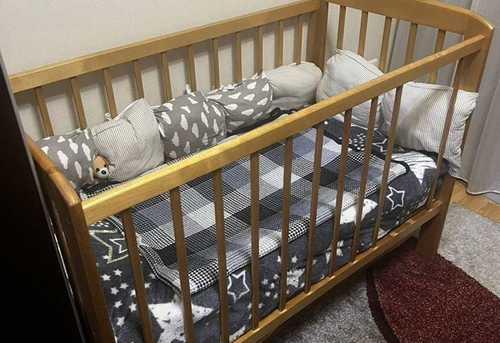 Детская кровать и матрасы