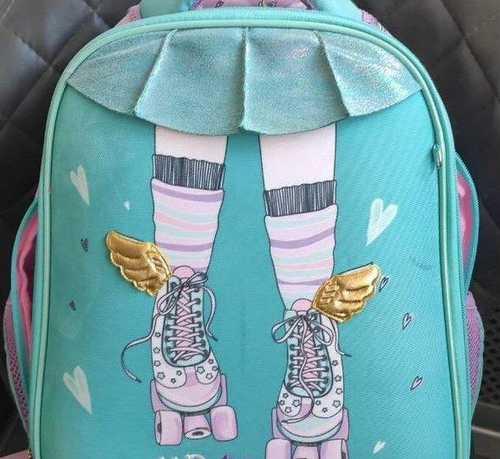 Рюкзак ранец детский для девочки школьный Hatber