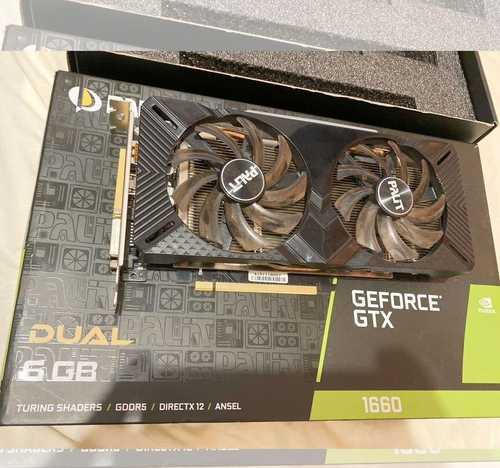 Видеокарта gtx 1660