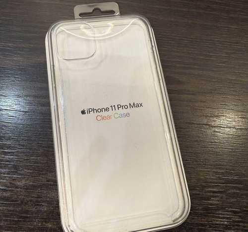 Clear case iPhone 11 pro max оригинал новый