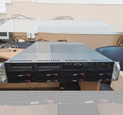 Корпус Supermicro SC825TQC-R740LPB 2U