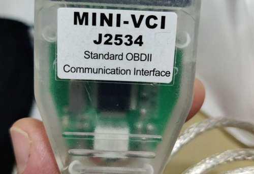 Кабель mini-vci J2534 OBD2