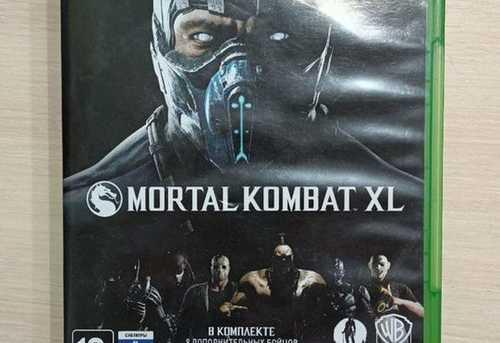 Игра Mortal Kombat XL Xbox one диск
