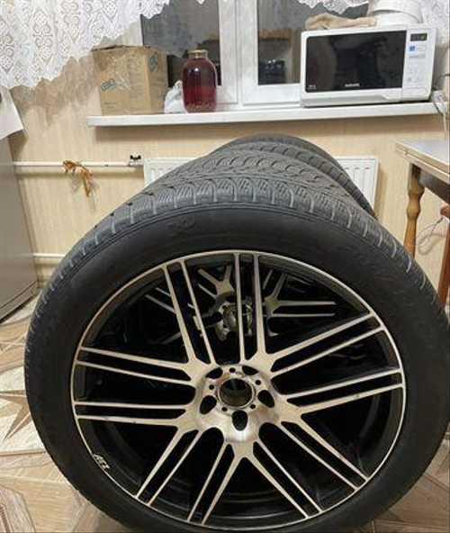 Литые диски R21 5x112 AEZ Cliff dark
