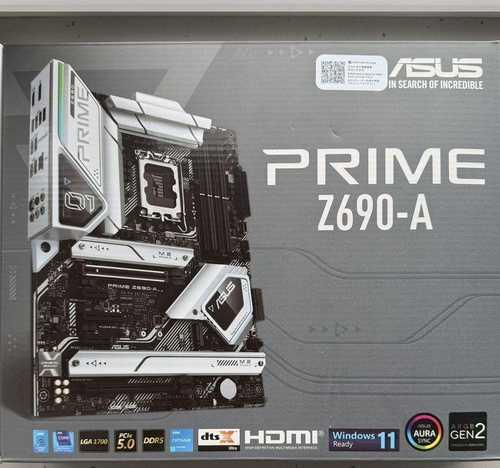 Материнская плата asus z690 prime-a lga 1700