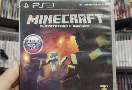 Minecraft, Майнкрафт, Пс3, PS3, диск, лицензия