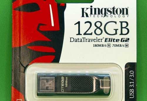 Kingston 128G DataTraveler Elite G2 Black USB 3.1