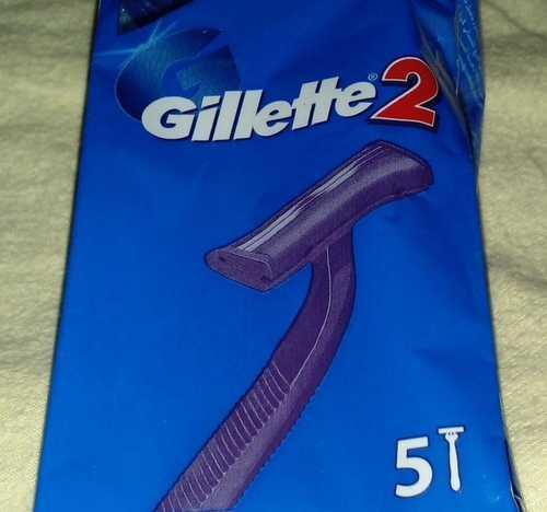 Бритвенные одноразовые станки Gillette 2
