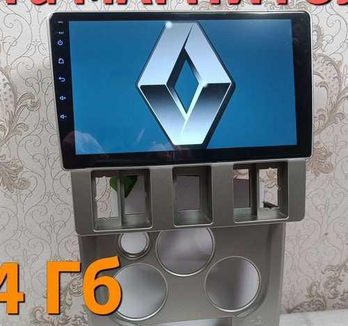 Магнитола Renault Logan 4/64 Гб android новая