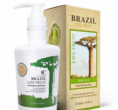 Питательная маска для волос SC brazil life fruit