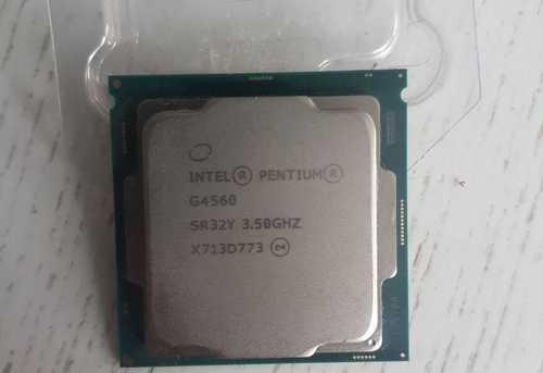 Процессор Pentium Gold G4560 (2/4x3,5GHz) lga 1151