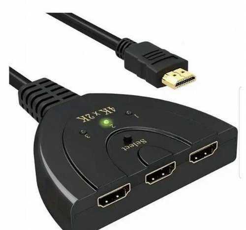 Hdmi-Splitter 3 вх 1 вых