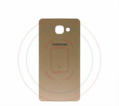 Задняя крышка Samsung A710/A7 2016 золото