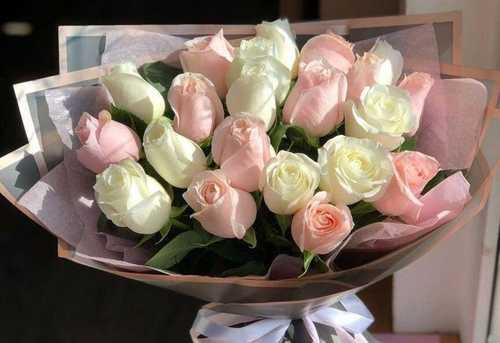 Розы тюльпаны букеты доставка