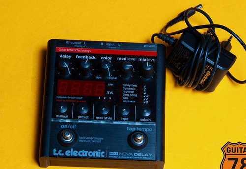 Дилей tc electronic nova delay nd-1 с блоком питан