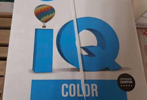 Бумага розовая iq color