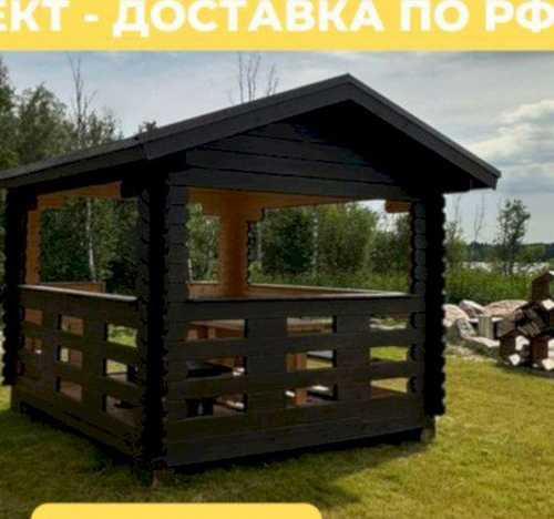Беседка, как у соседа, только лучше