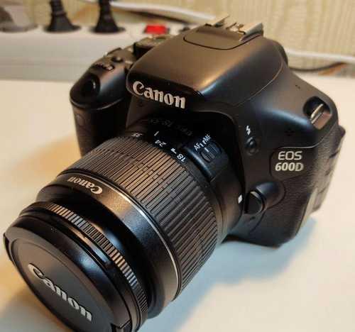 Фотоаппарат canon eos 600d kit