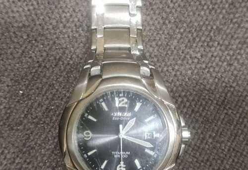 Часы citizen eco drive titanium