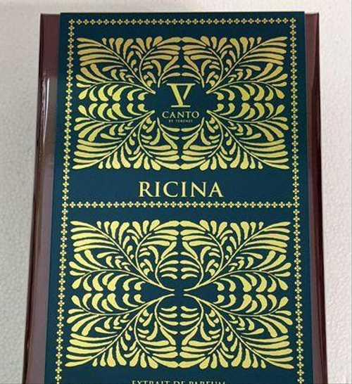 V Canto Ricina 100 ml Extrait De Parfum