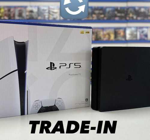 Обмен sony ps4 fat/slim/pro на новую ps5