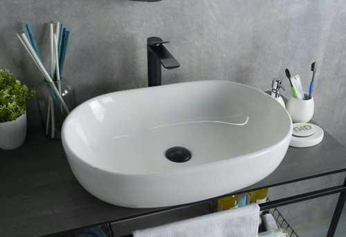 Накладная белая раковина для ванной Gid N9026a