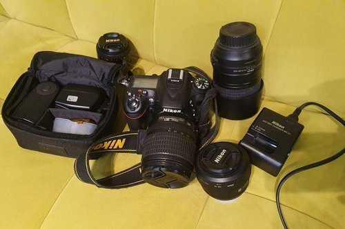 Фотоаппарат Nikon D7100, объективы, вспышка