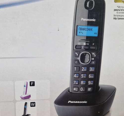 Panasonic KX-TG1611RU Цифровой телефон