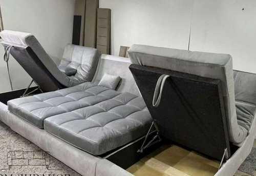 Угловой модульный диван
