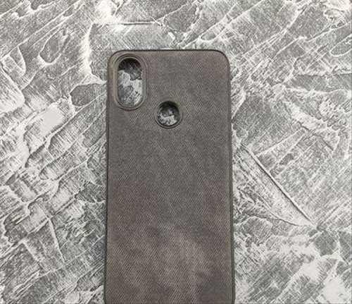 Чехол текстильный Xiaomi Mi A2 (черный)