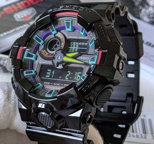 Новые Casio GA-700RGB-1A / G-Shock наручные часы