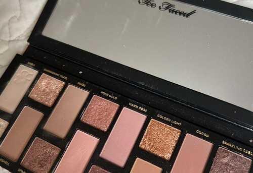 Палетка теней too faced