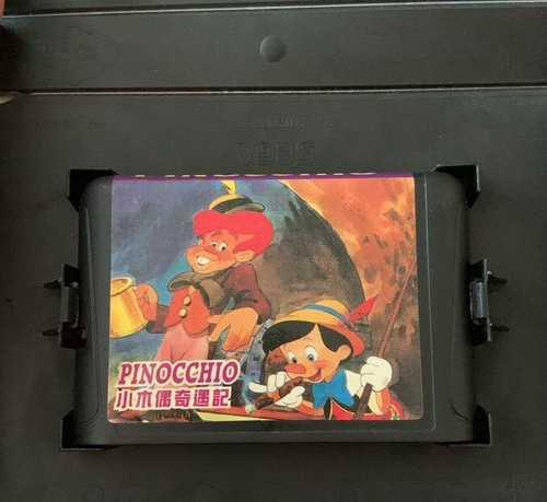Картриджи для sega mega drive 2 BIG BOX Pinocchio