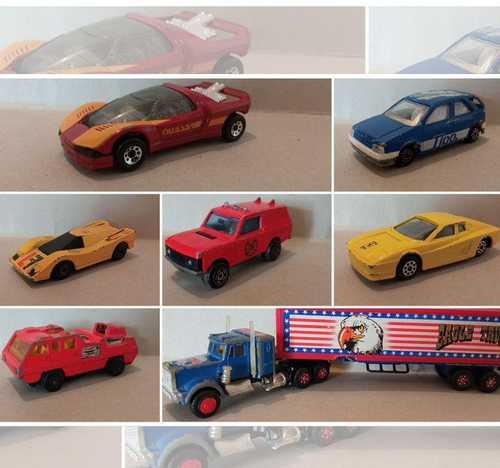 Машинки Matchbox и Majorette