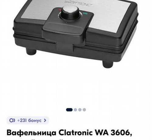 Вафельница Clatronic WA 3606