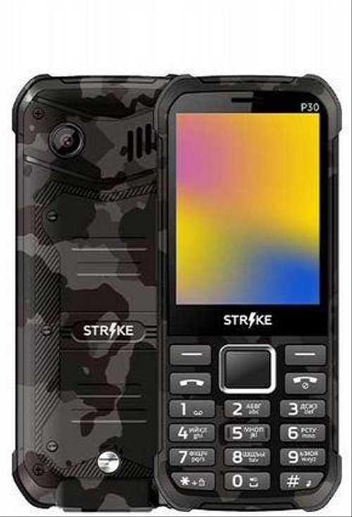 Мобильный телефон Strike P30 Camouflage новый