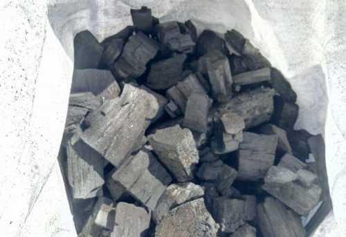 Древесный уголь в пропеленовых мешках