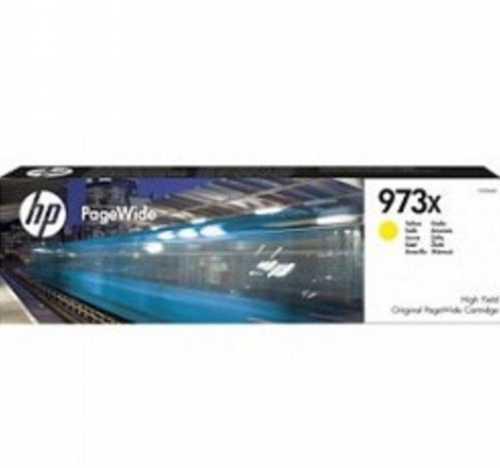 HP F6T83AE Картридж струйный №973XL, Yellow PW Pro 477dw/452dw (7000стр.)