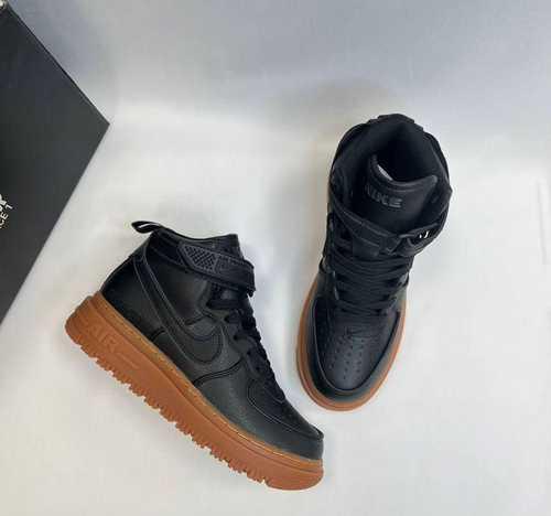 Nike Air Force 1 Boot"Black"