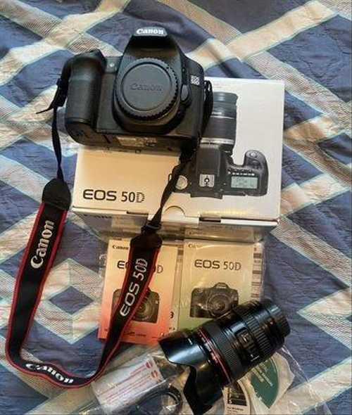 Зеркальный фотоаппарат Canon eos 50d 24-105 f 4