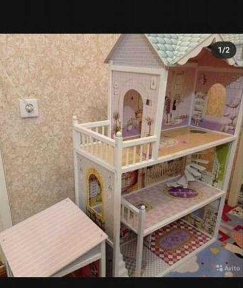 Кукольный домик с гаражом