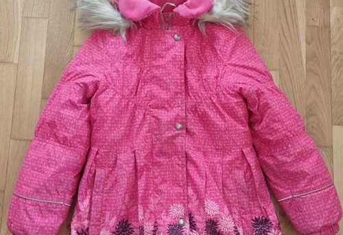 Зимняя куртка/пальто для девочки 134 Lenne Ленне
