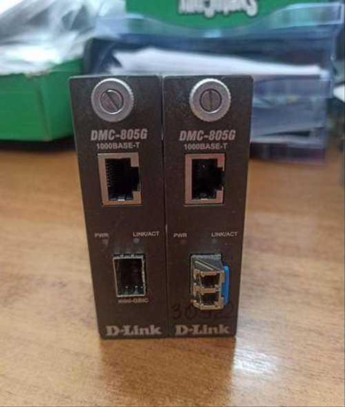 Медиа конвертеры D-Link DMC-805G