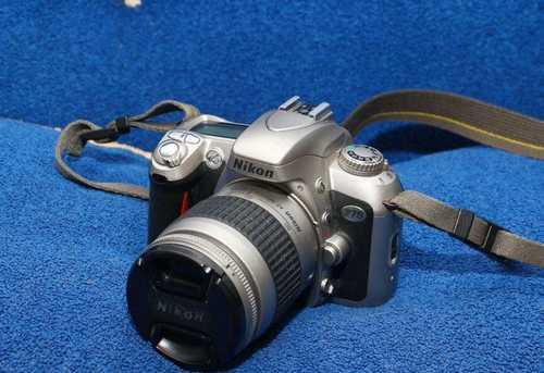Пленочный фотоаппарат Nikon F 65 + Nikkor 28-80D