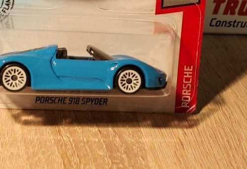 Hot wheels. Porsche 918 Spider