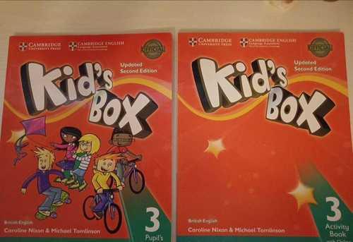 Kids box 3 (учебник+тетрадь)