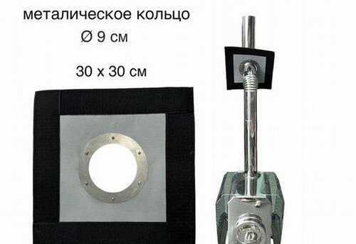 Разделка дымохода для зимней палатки