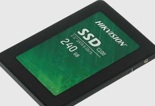 SSD диск внутренний 2,5" 240 gb, мало б/у