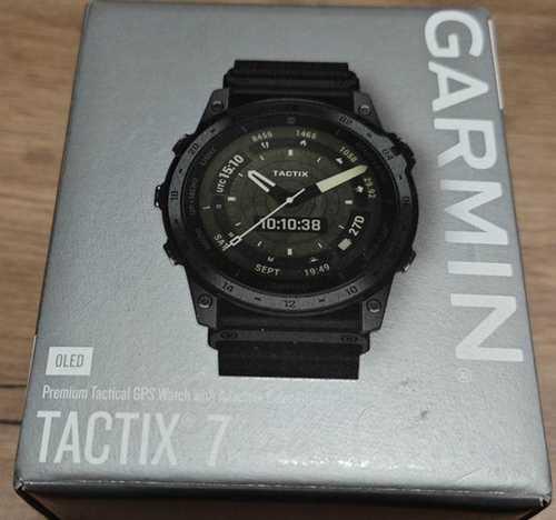 Garmin Tactix 7 Amoled сапфир титан DLC 2 ремешка