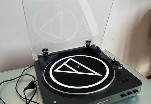 Виниловый проигрыватель audio technica AT-LP60-BT